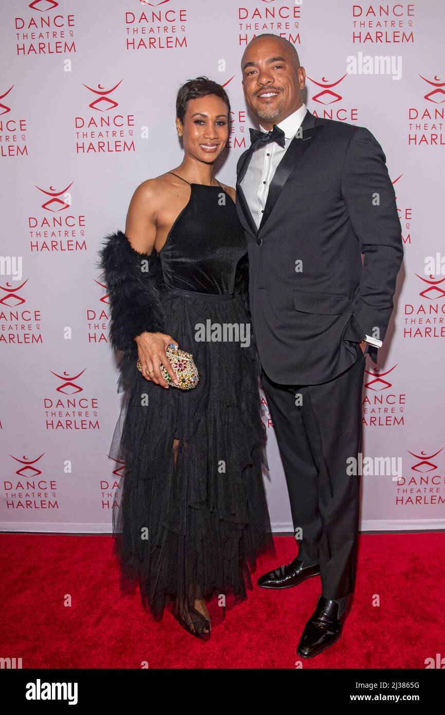 New York, United States. 05th Apr, 2022. Angela Simpson and Scott ...