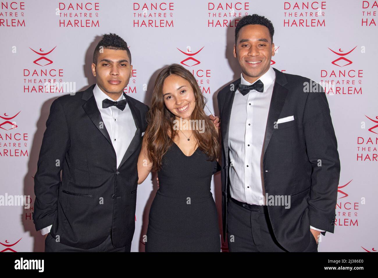 Matt Koval, Liz Maysonet, and Kenari Drayton attend the Dance Theater ...
