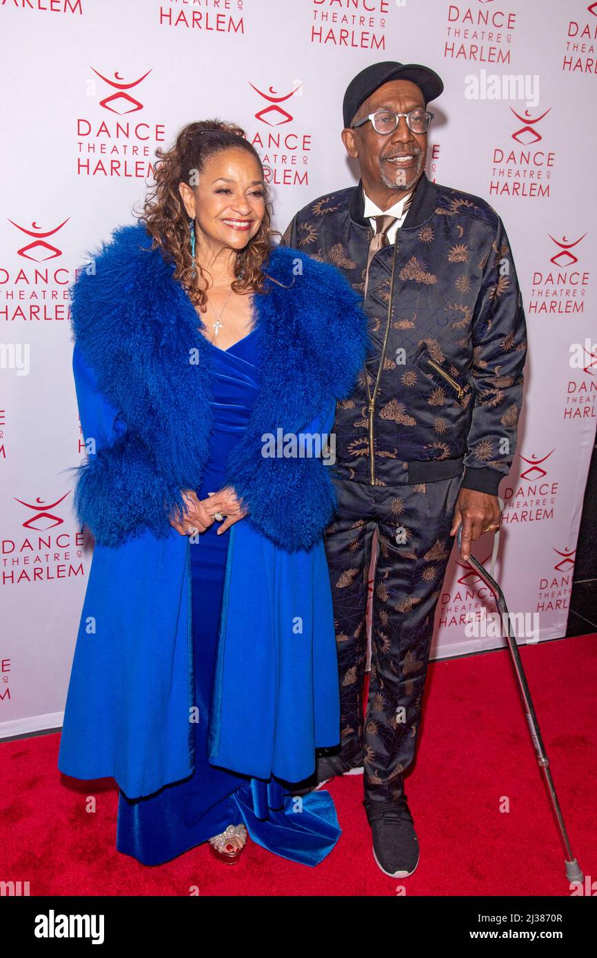 New York, United States. 05th Apr, 2022. Debbie Allen and George Faison ...