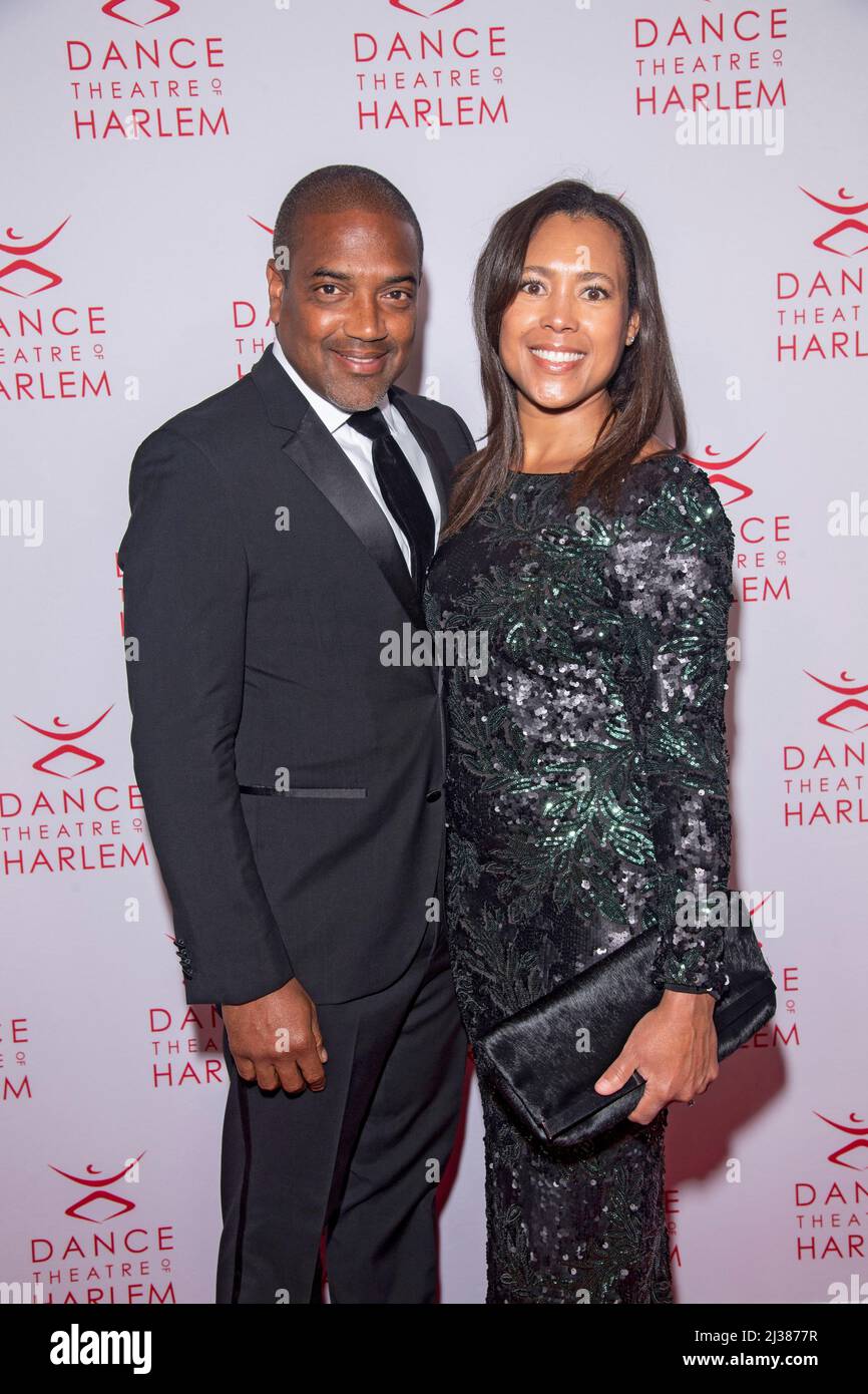 Dennis Perkins and Carmen Perkins attend the Dance Theater of Harlem ...