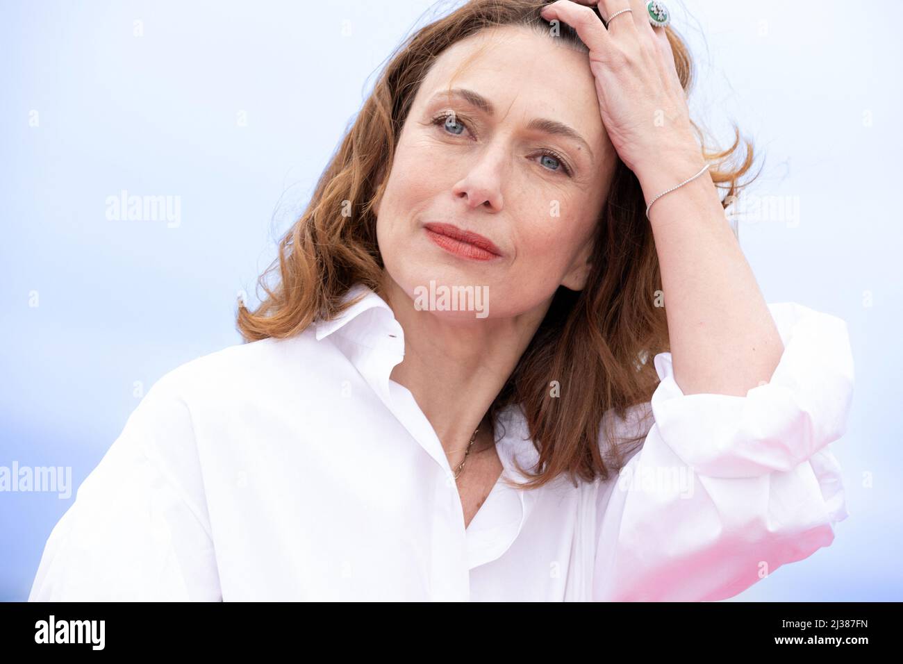 Natacha Lindinger attends the Le Flambeau photocall during the 5th ...
