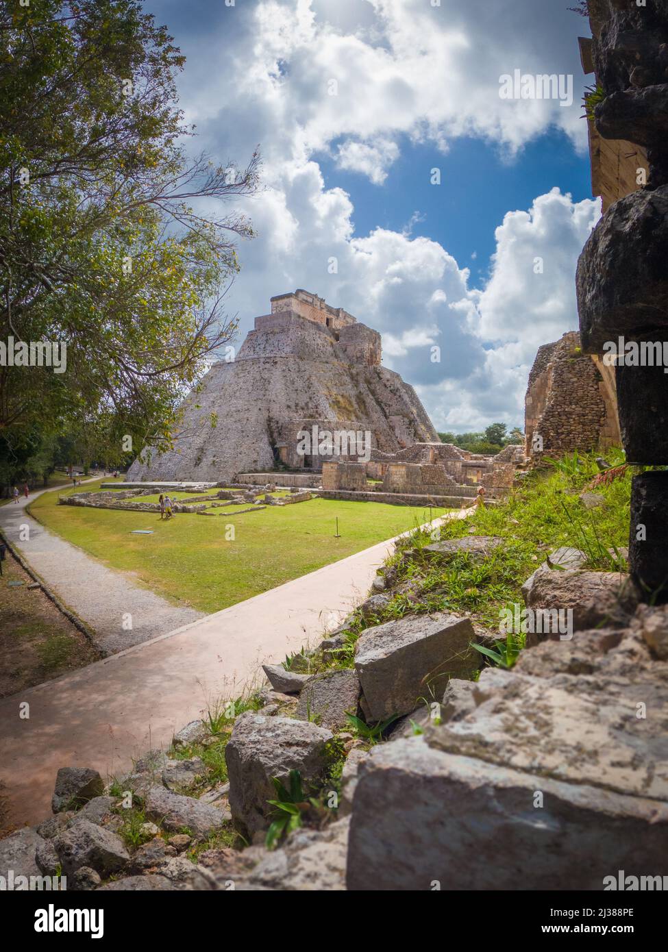 uxmal ruins in yucatan, mexico Stock Photo - Alamy