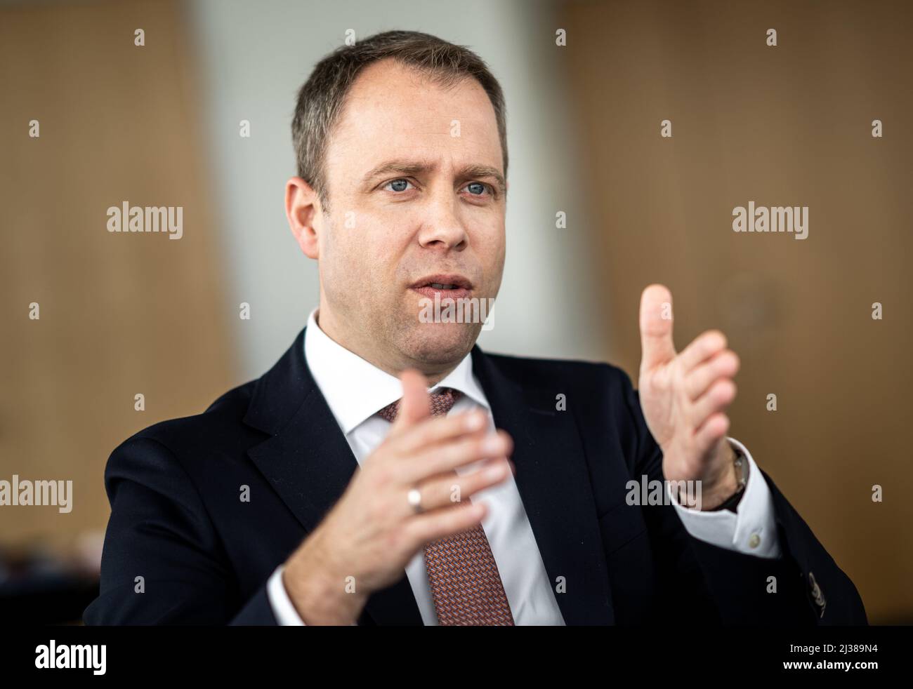 Berlin, Germany. 06th Apr, 2022. Mario Czaja, CDU Secretary General ...