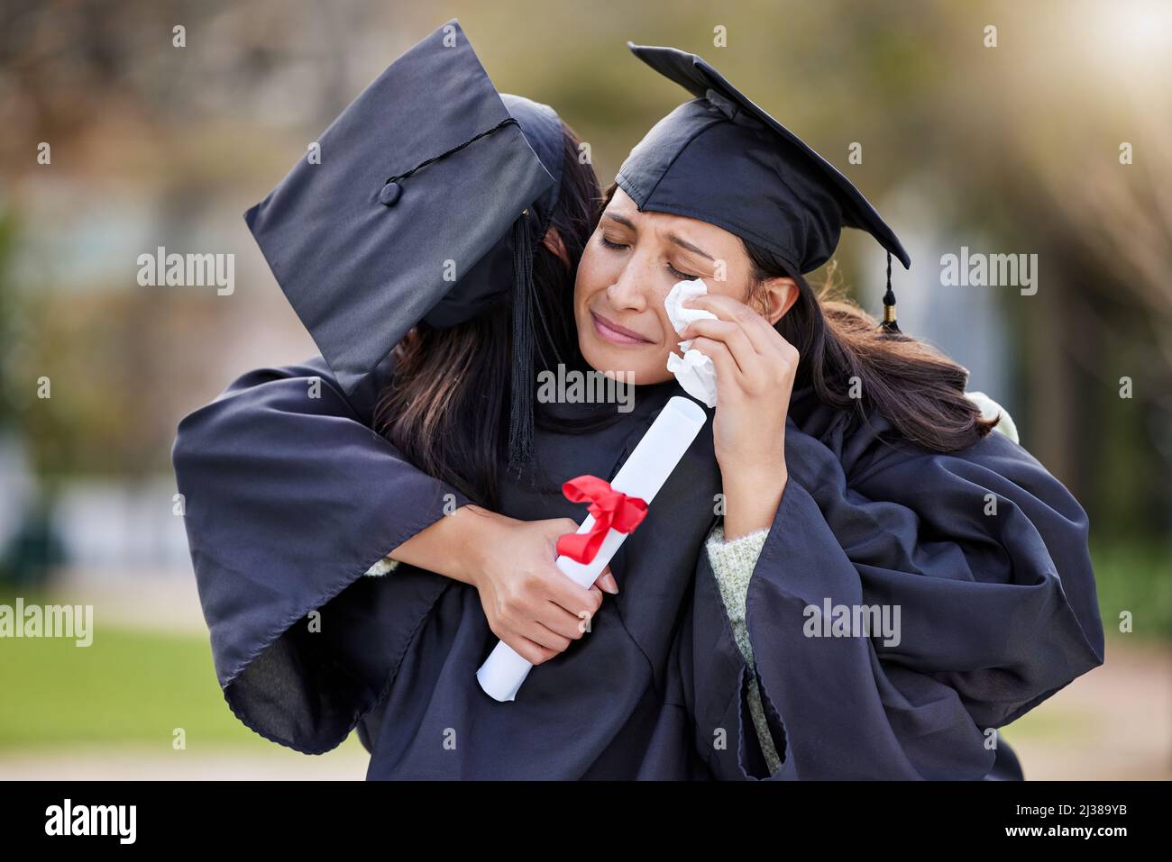 Happy crying woman hi-res stock photography and images - Alamy