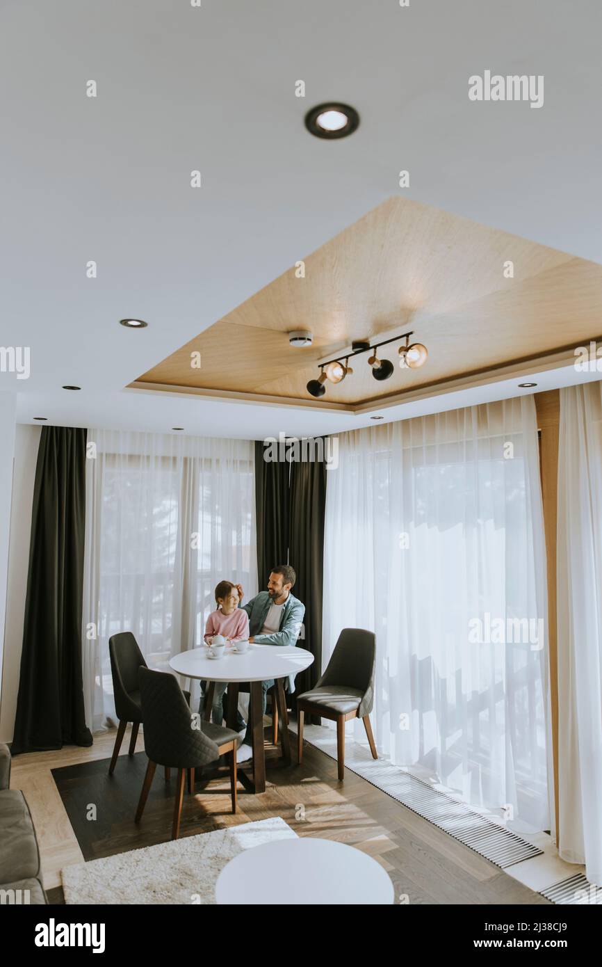 Girl dad tea hi-res stock photography and images - Alamy