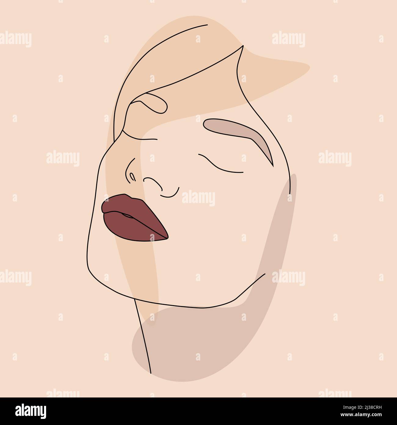 Vector minimalist illustrations hi-res stock photography and images - Alamy