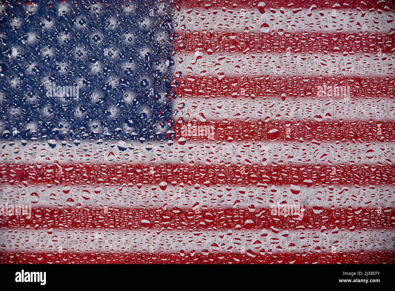 Droplets glass flag hi-res stock photography and images - Alamy