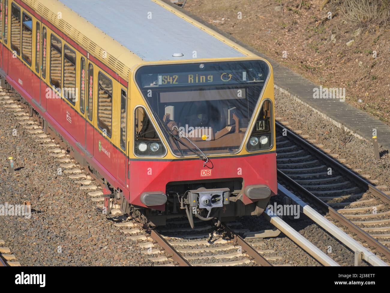 Ringbahn S 41, Wilmersdorf, Berlin, Deutschland Stock Photo - Alamy