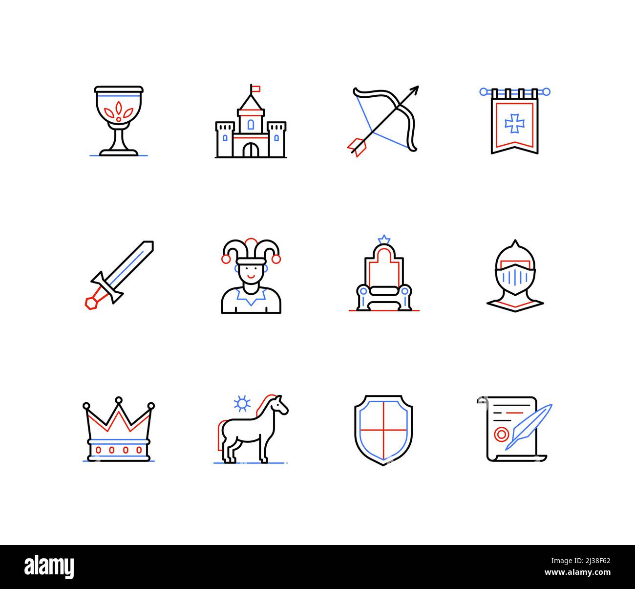 Medieval Chivalry Symbol