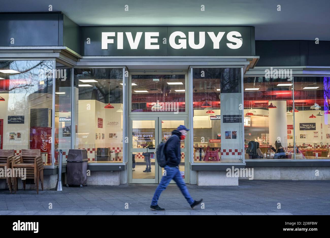 Five Guys, Joachimsthaler Platz, Kurfürstendamm, Charlottenburg, Berlin ...