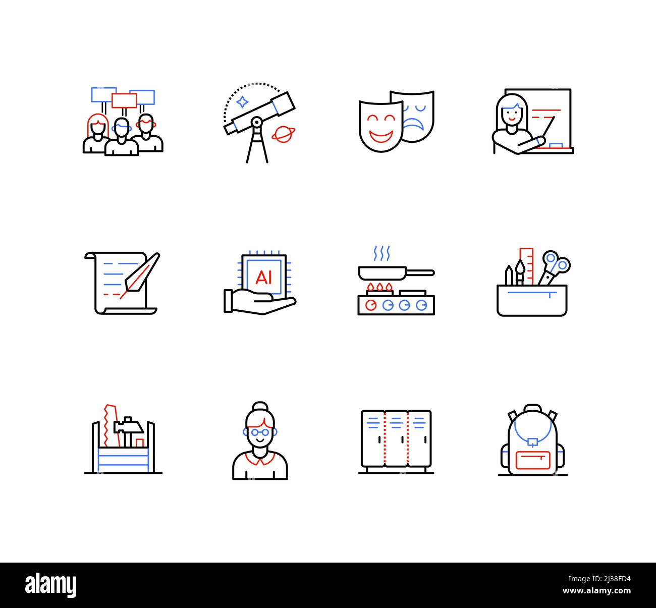 School theatre Cut Out Stock Images & Pictures - Alamy