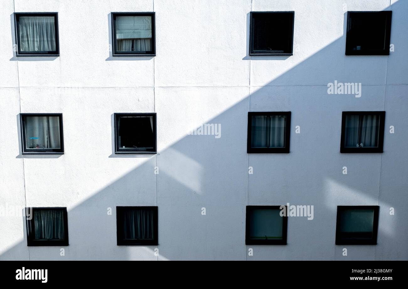 Epsom Surrey London UK, April 06 2022, Modern Abstract Geometric High ...