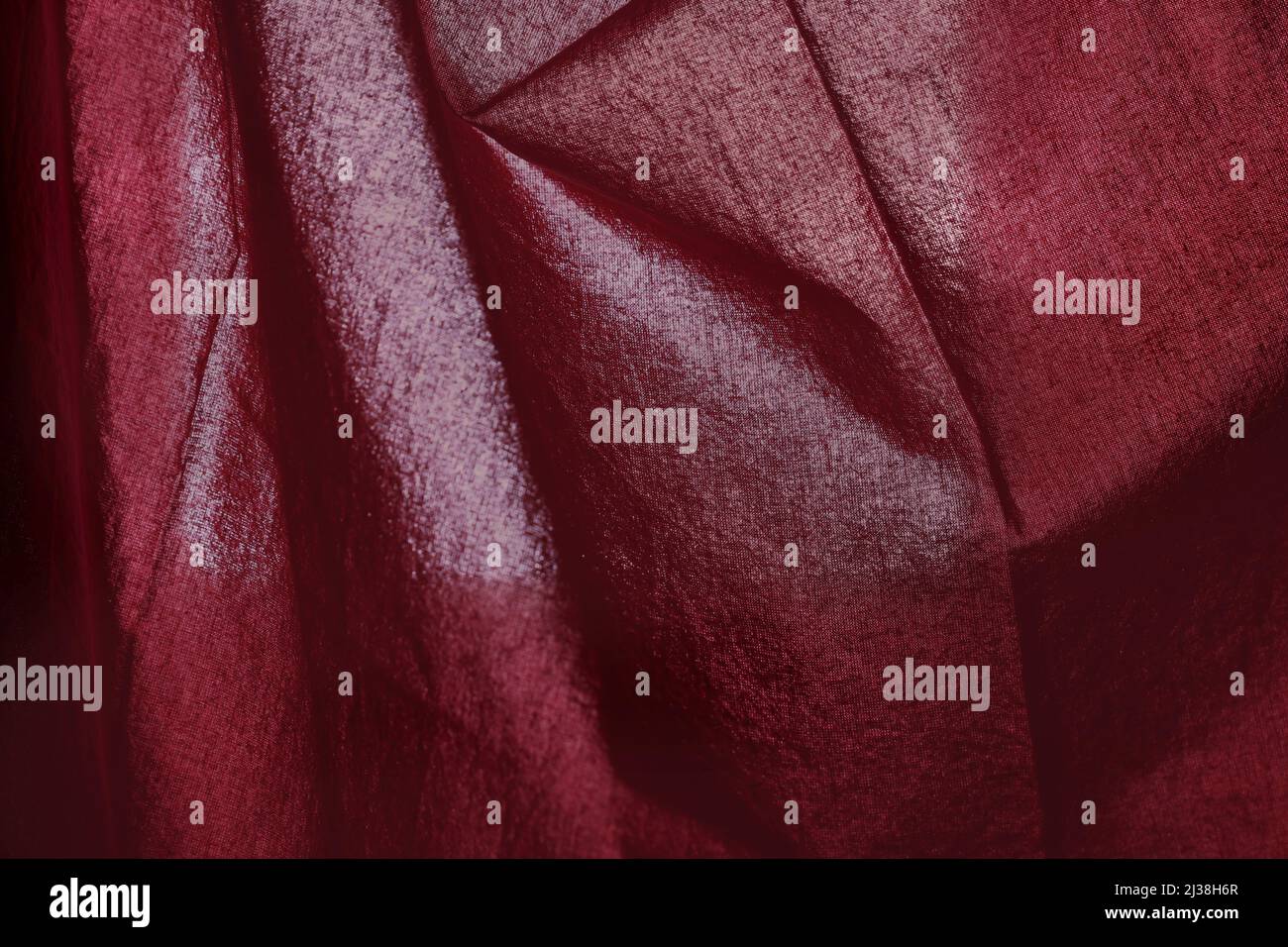 Fiery red fabric with shadow streaks. Graphic resources Stock Photo - Alamy