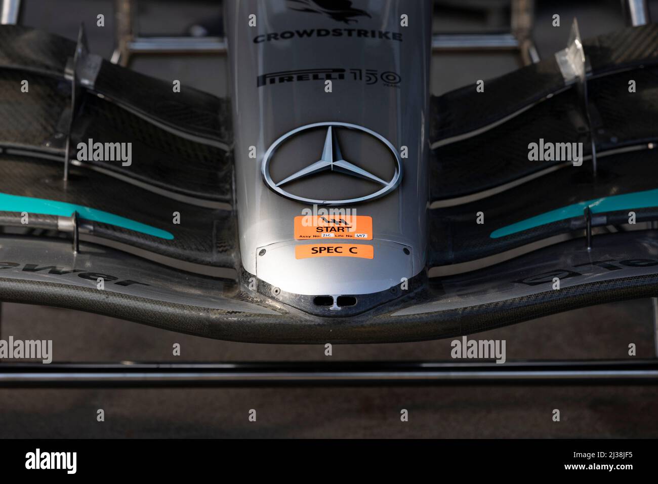 F1 mercedes nose hi-res stock photography and images - Alamy