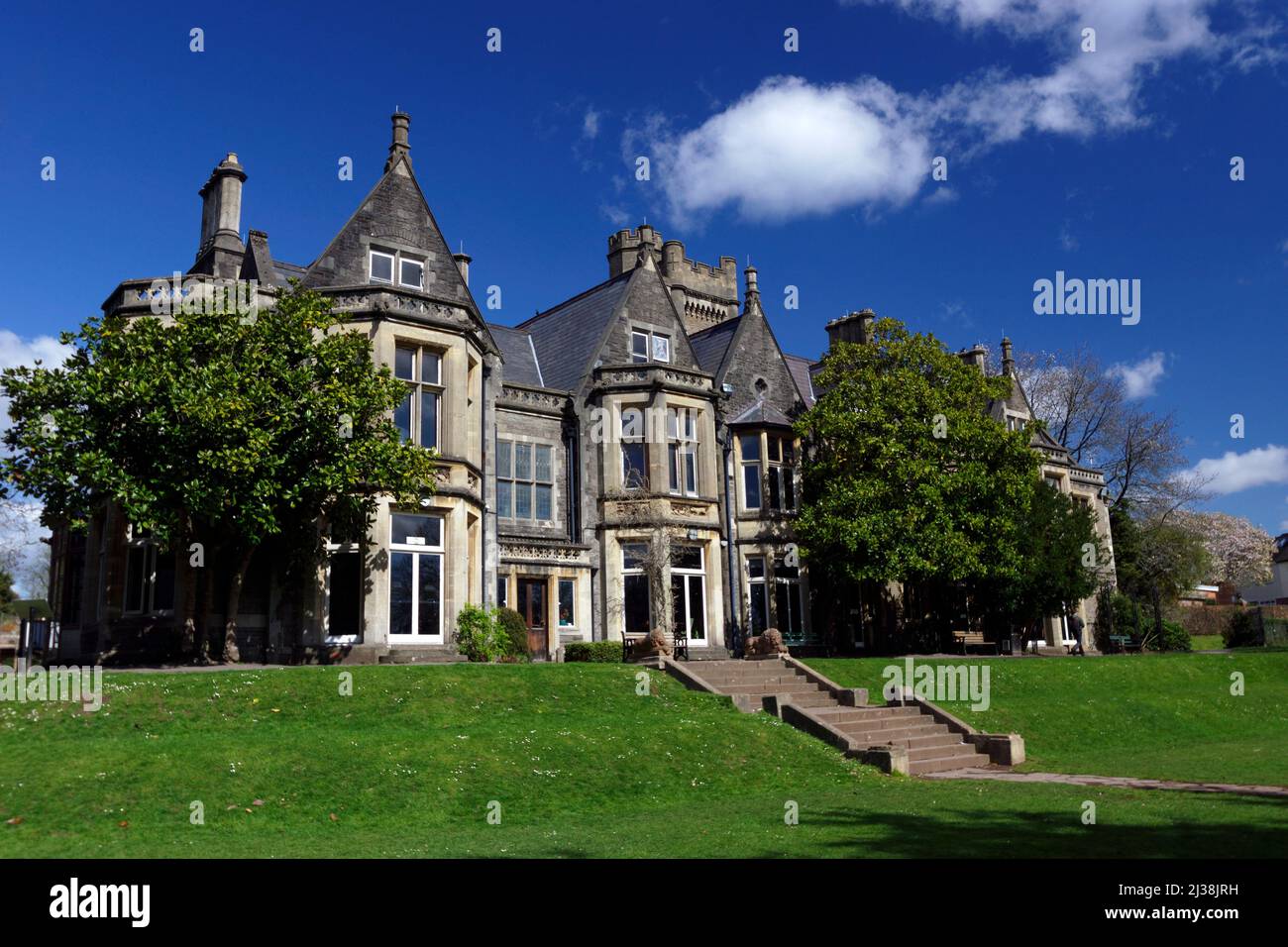 Insole court llandaff cardiff victorian mansion wales hi-res stock ...