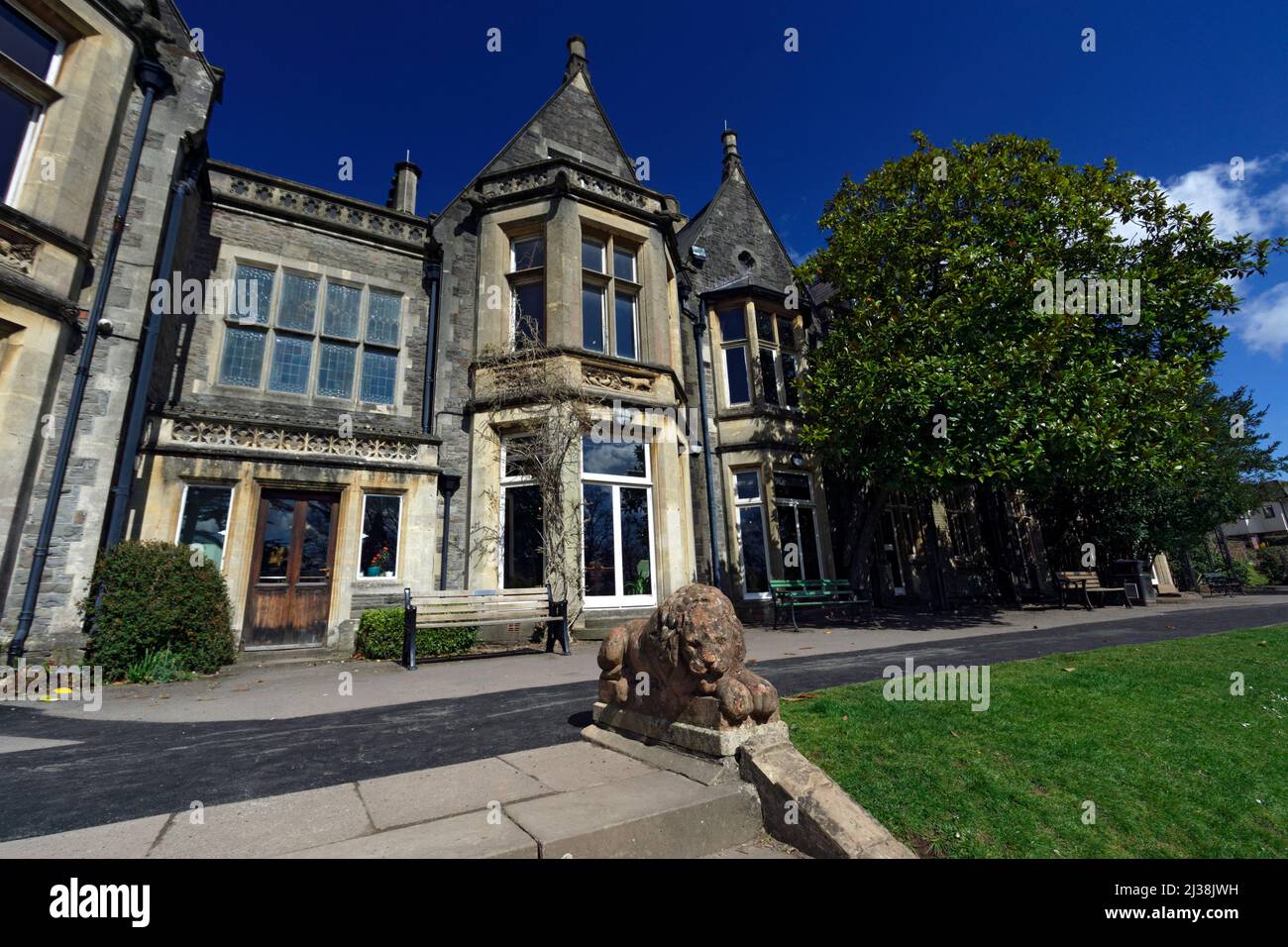 Insole court llandaff cardiff victorian mansion wales hi-res stock ...