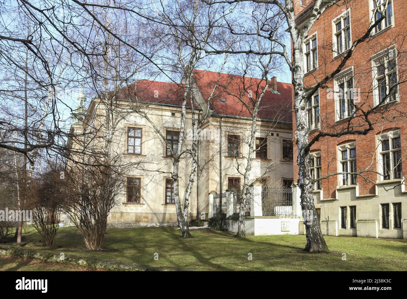 The oldest buildings of Jagiellonian University in Krakow, Poland Stock Photo - Alamy