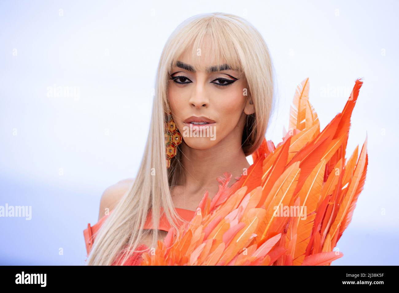 Bilal Hassani attends the Content Creators photocall during the 5th ...