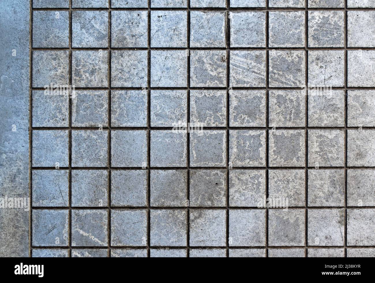 Metallic surface with squares texture background Stock Photo - Alamy