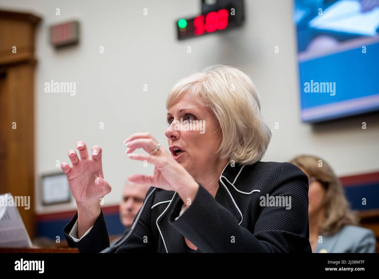 Washington, United States Of America. 06th Apr, 2022. Jennifer Homendy ...