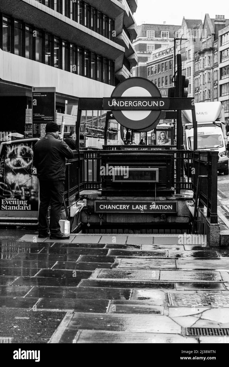 London around Chancery Lane Stock Photo - Alamy