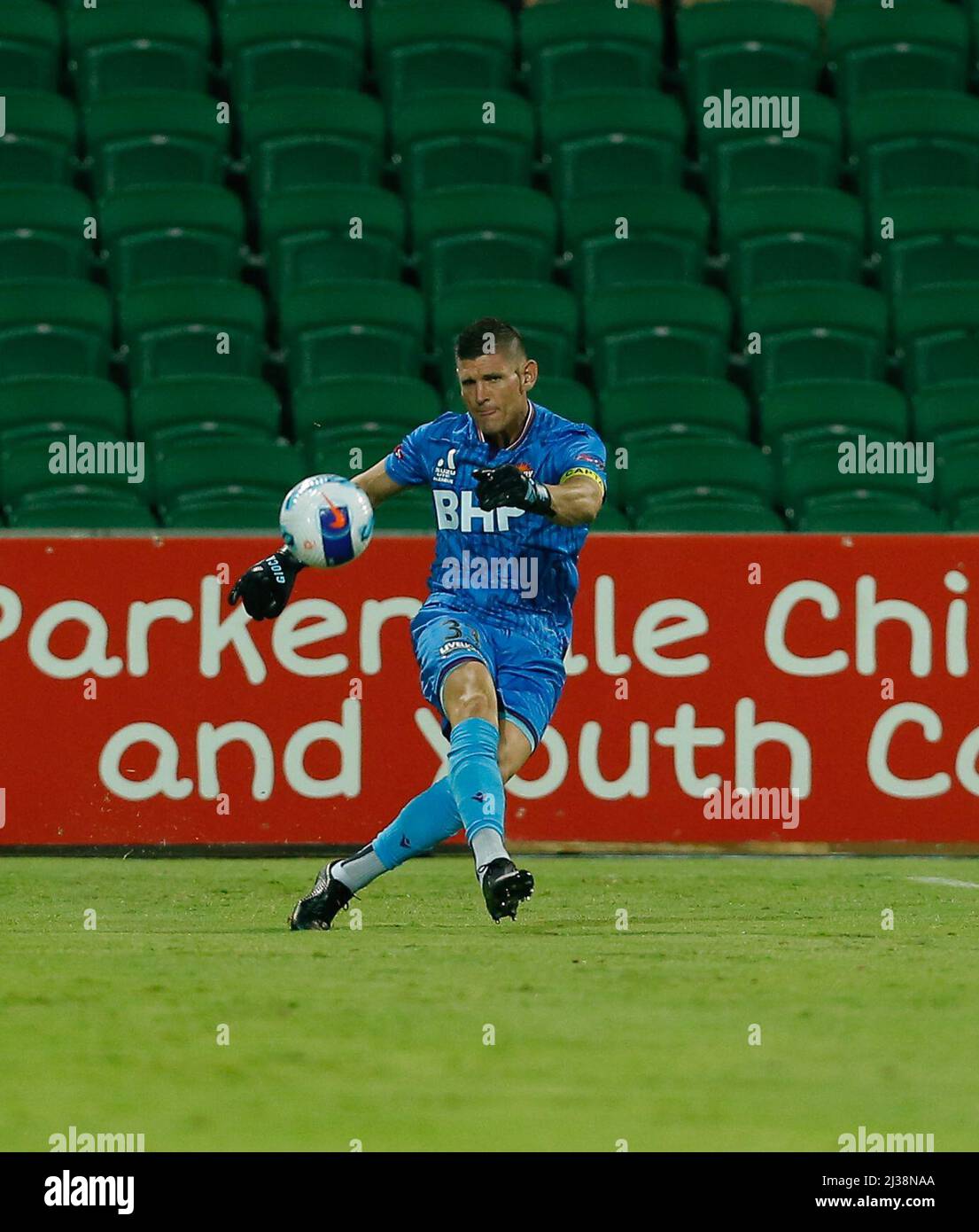 6th April 2022; HBF Park, Perth, Western Australia, Australia; A League ...