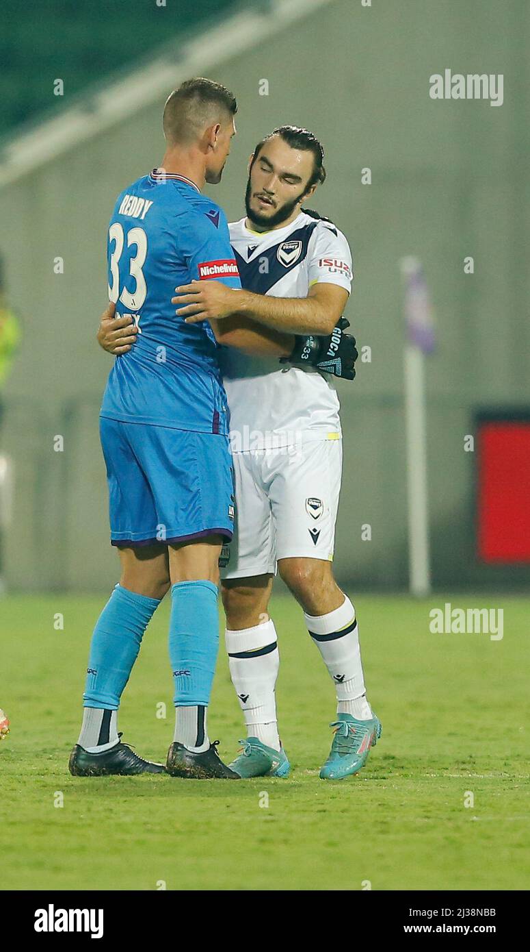 6th April 2022; HBF Park, Perth, Western Australia, Australia; A League ...