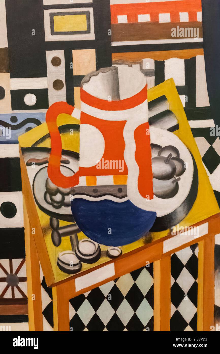 Leger still life with a beer mug hi-res stock photography and images ...