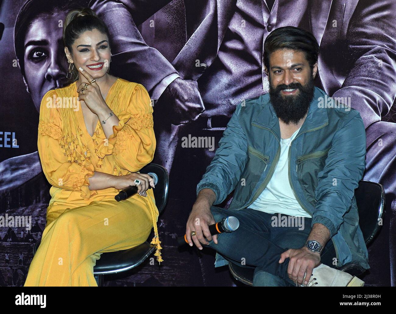 Lavina Tandon And Raveena Tandon