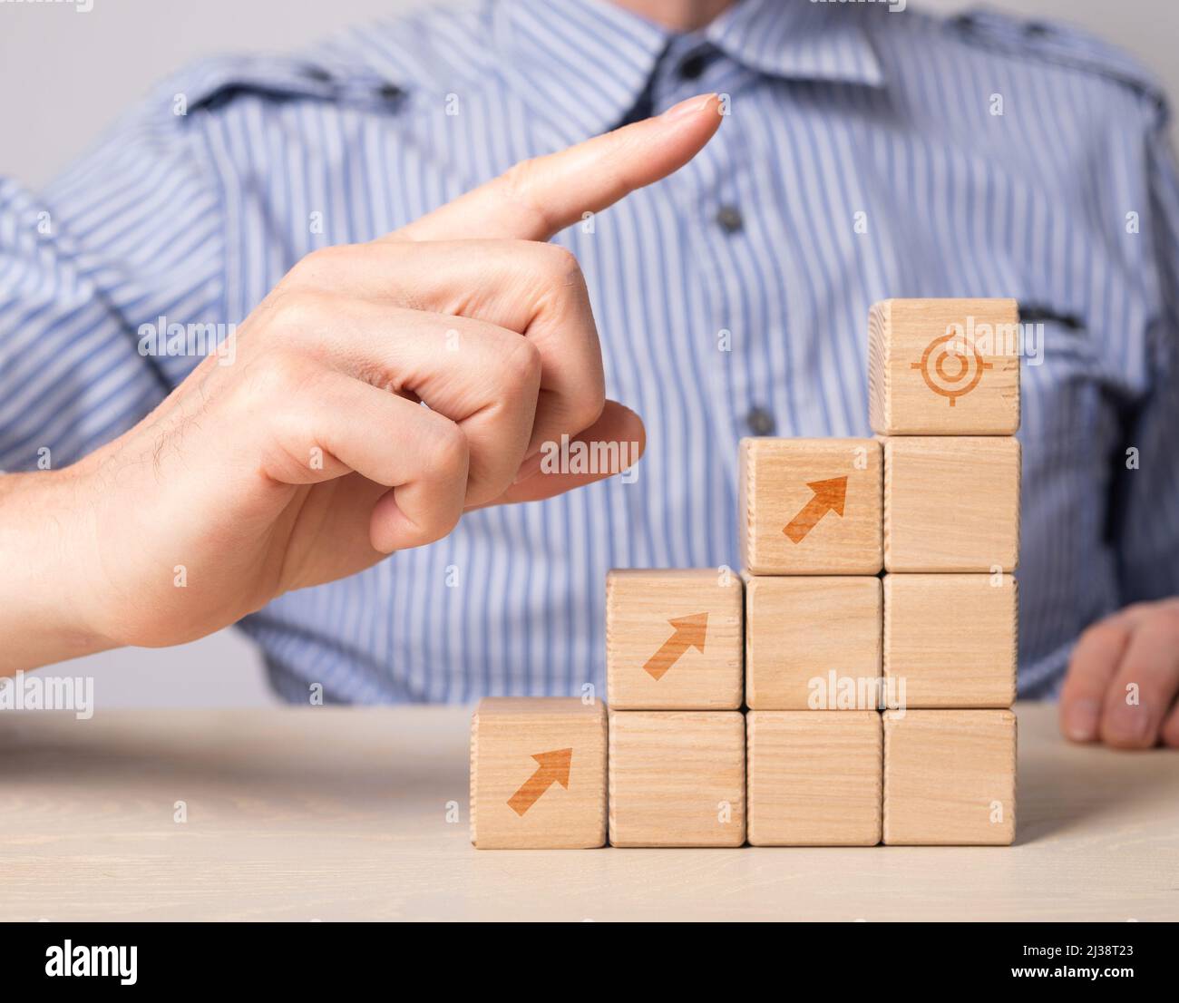 Ladder success build career hi-res stock photography and images - Alamy