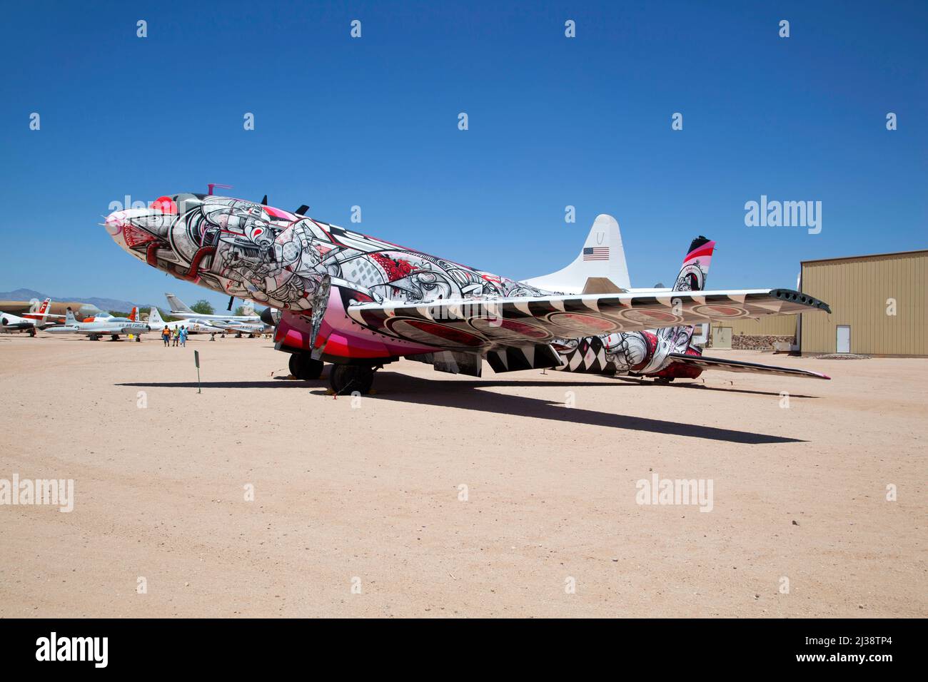 TUCSON, USA - JUNE 13, 2012: visiting the Pima Air and space Museum in ...