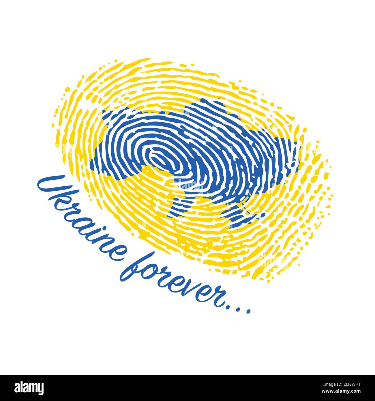 Child fingerprint Stock Vector Images - Alamy