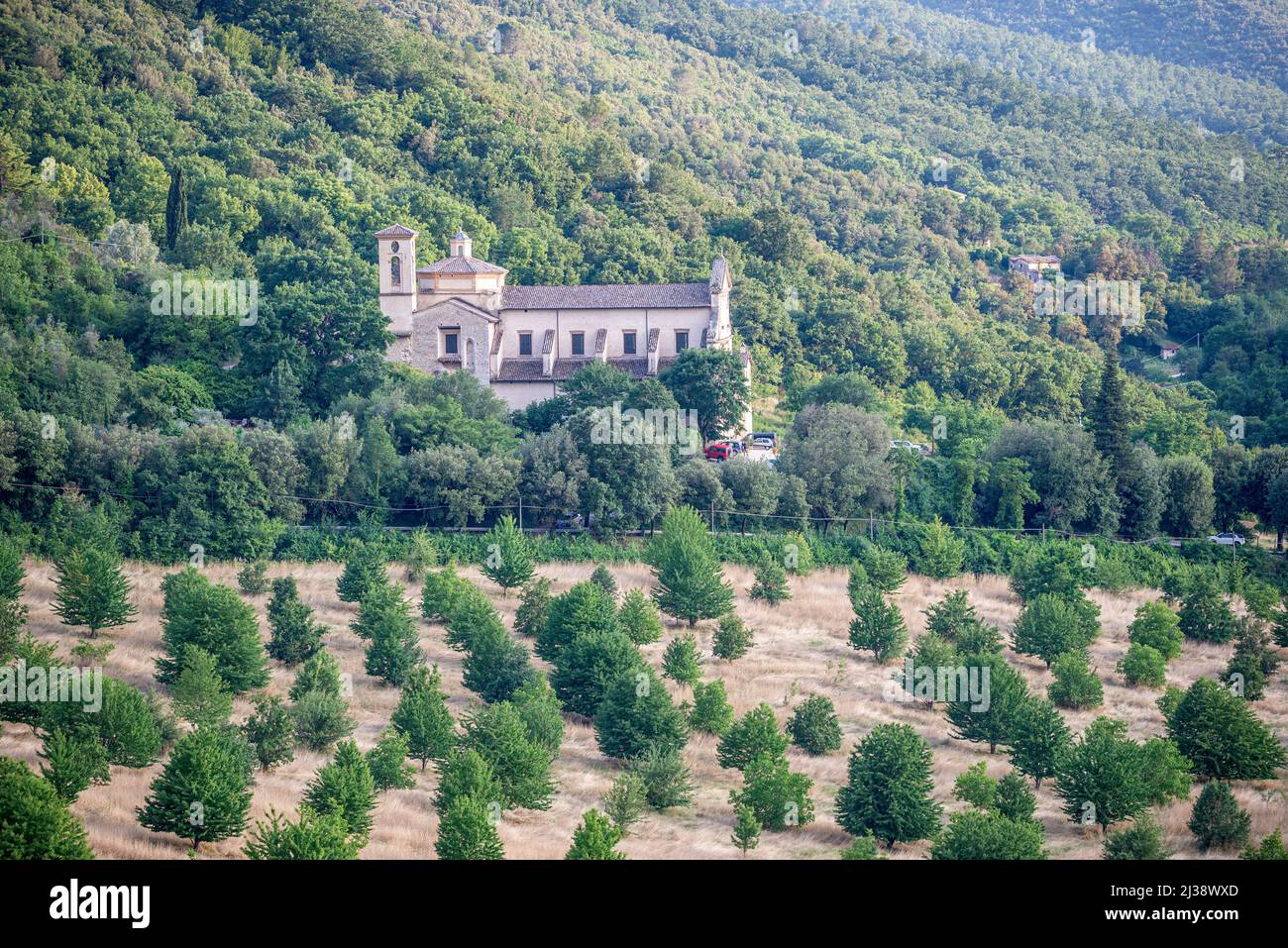 Chiesa di San Pietro (Saint Peter Church) in Spoleto, Umbria, Italy ...