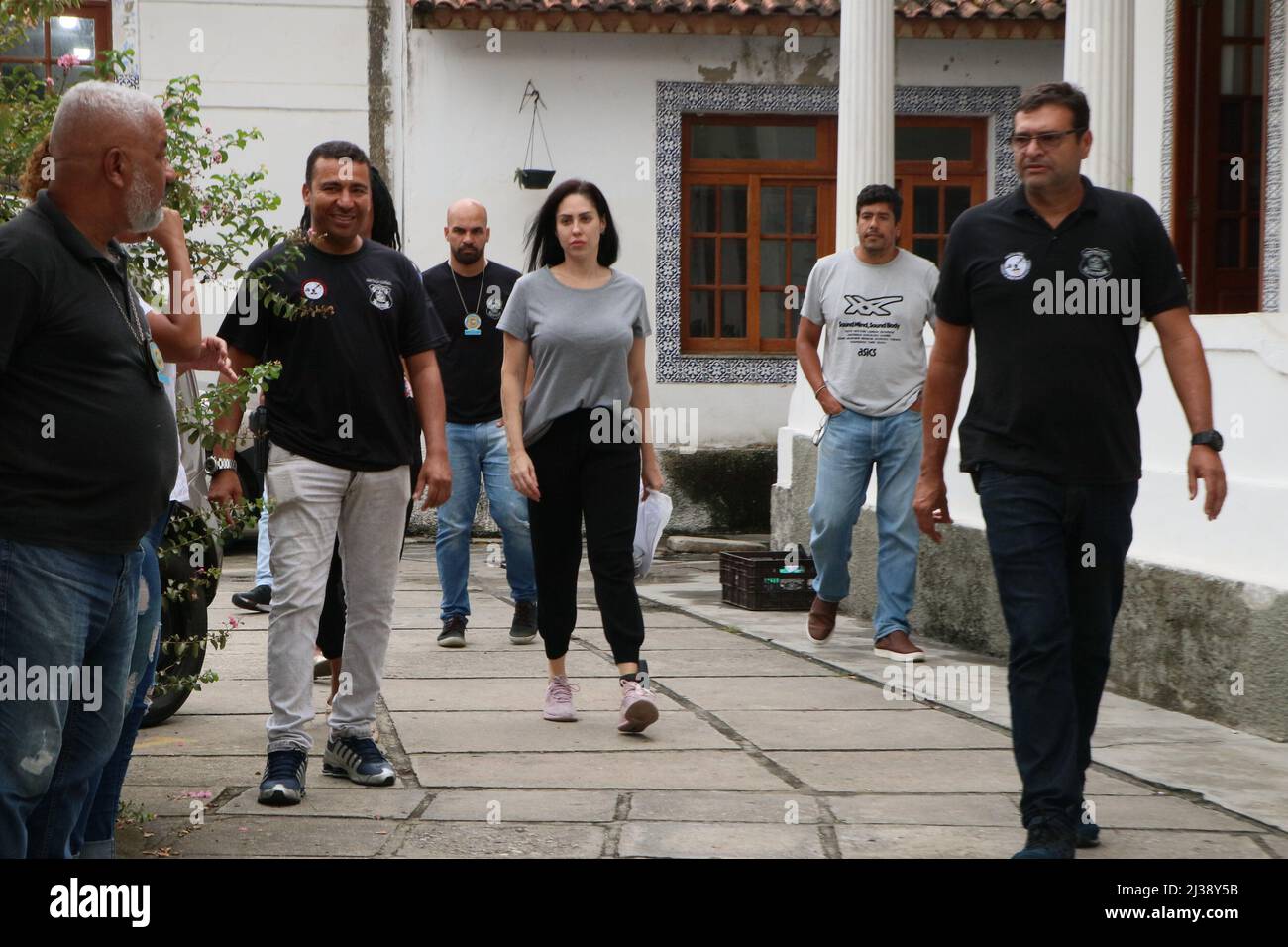 April 6, 2022, Rio de Janeiro, Rio de Janeiro, Brasil: (INT) Monique ...