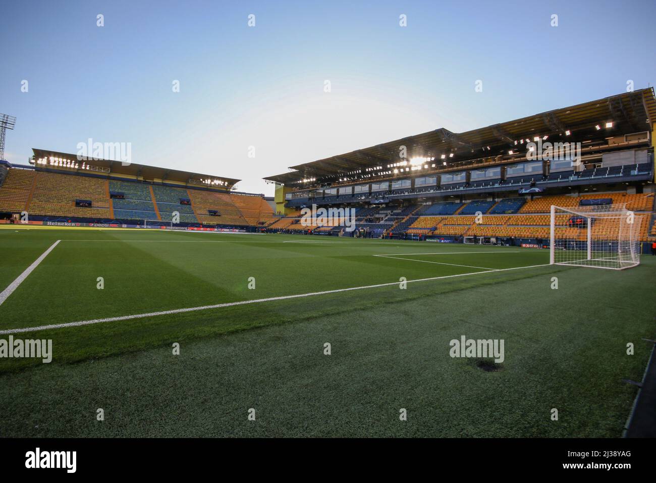 Estadio de la Ceramica, Villarreal, Italy, April 06, 2022, Estadio de ...