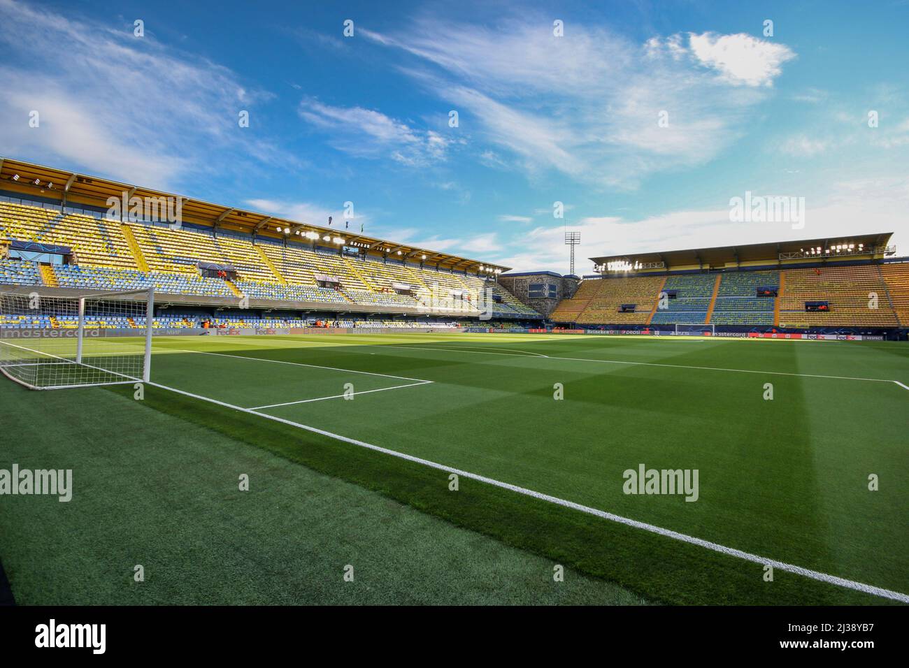Estadio de la Ceramica, Villarreal, Italy, April 06, 2022, Estadio de ...