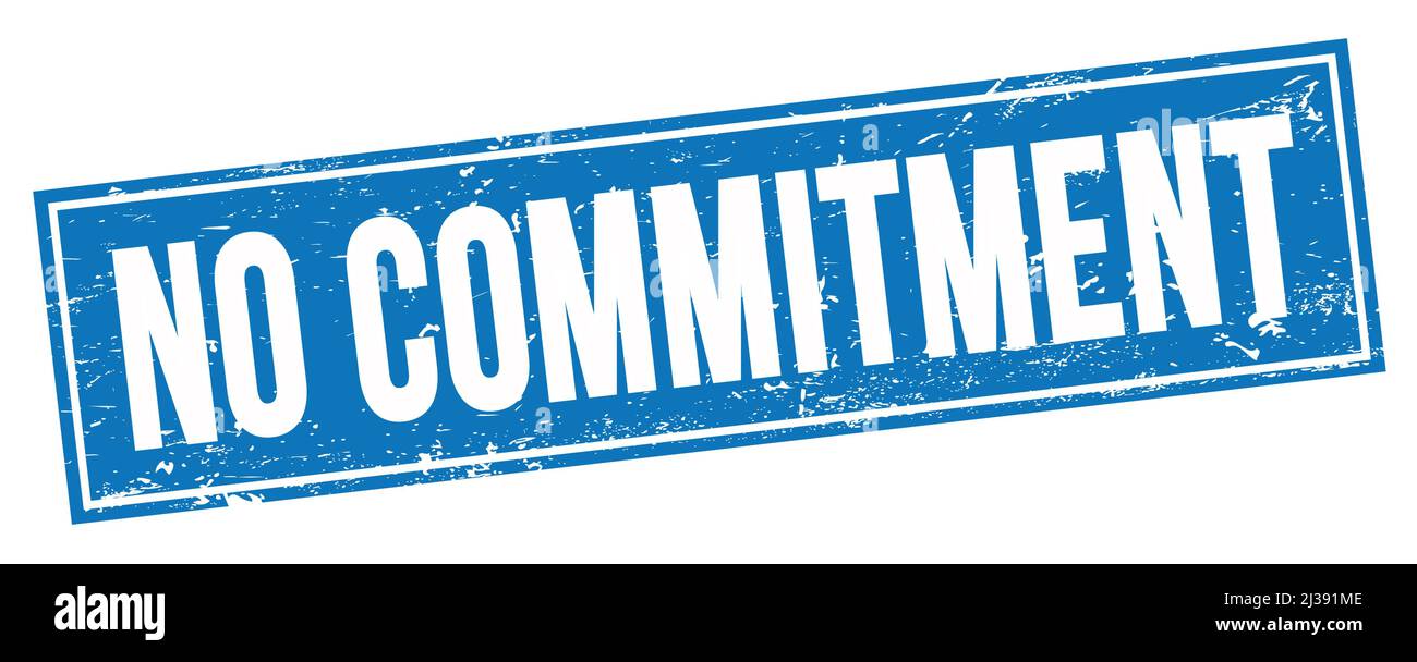 No commitment stamp hi-res stock photography and images - Alamy