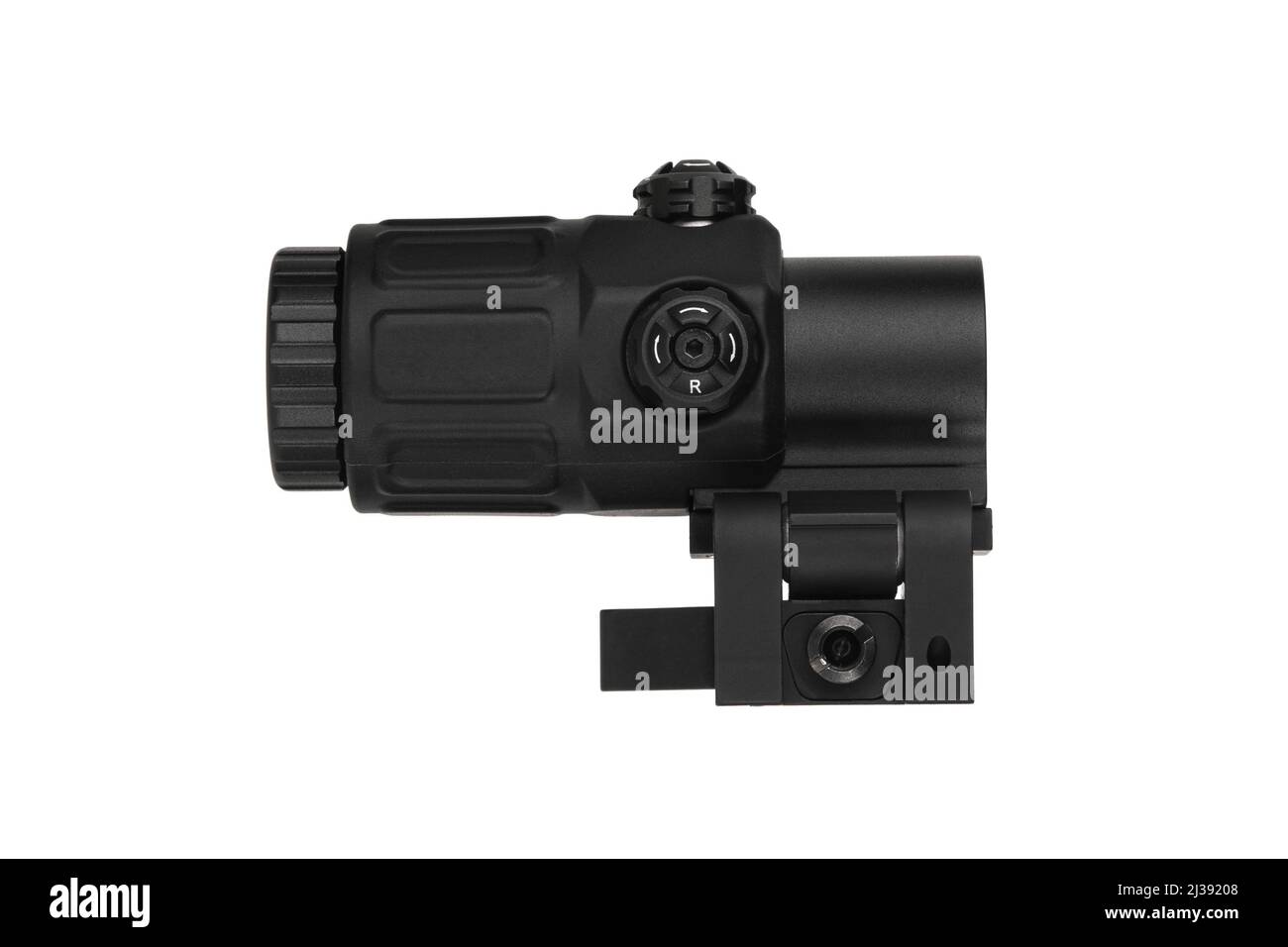 Modern optical collimator sight. Aiming device for shooting at short ...