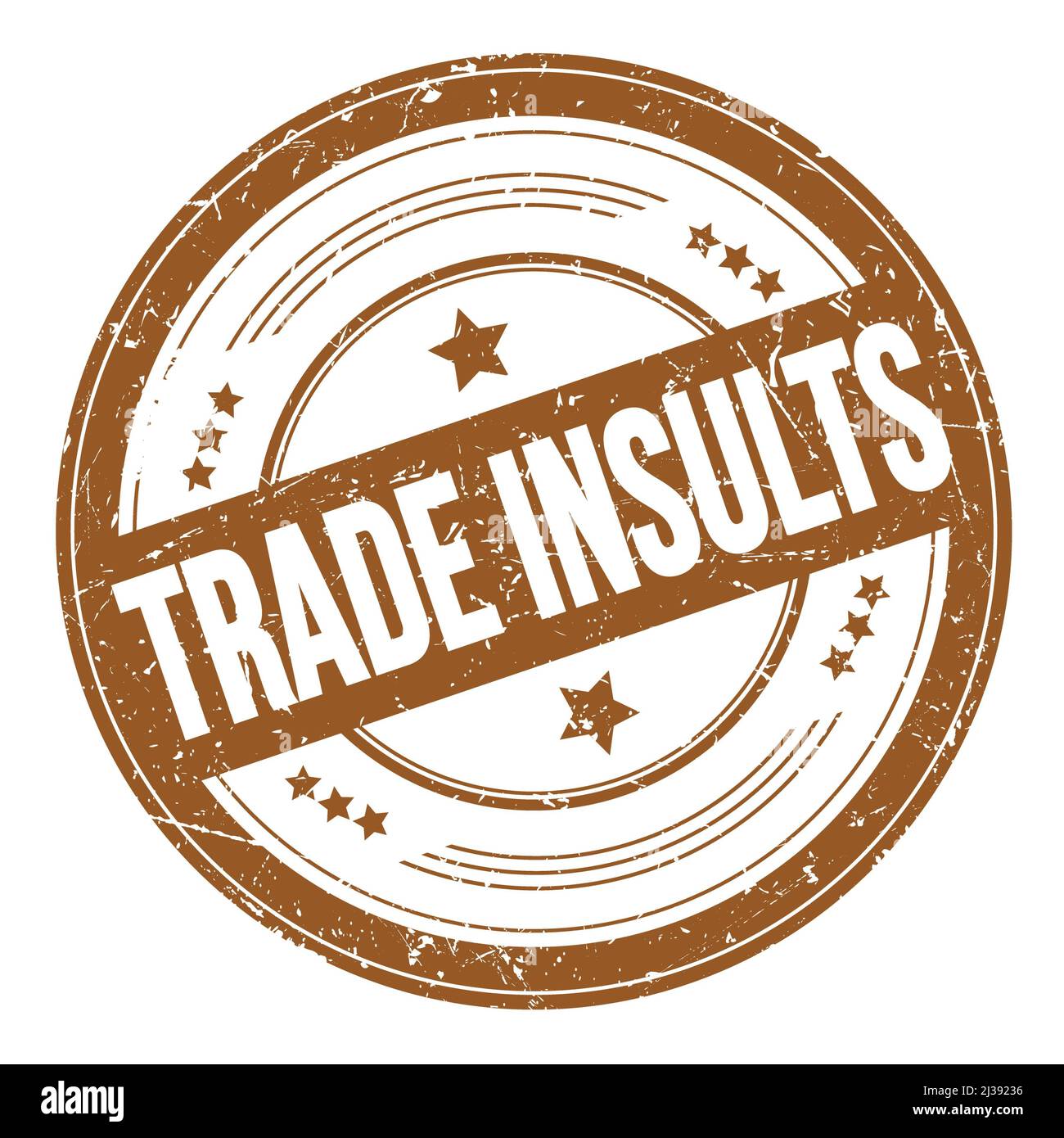 Trade insults stamp hi-res stock photography and images - Alamy