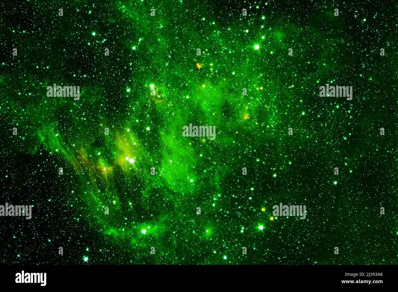 Green Nebula Nasa