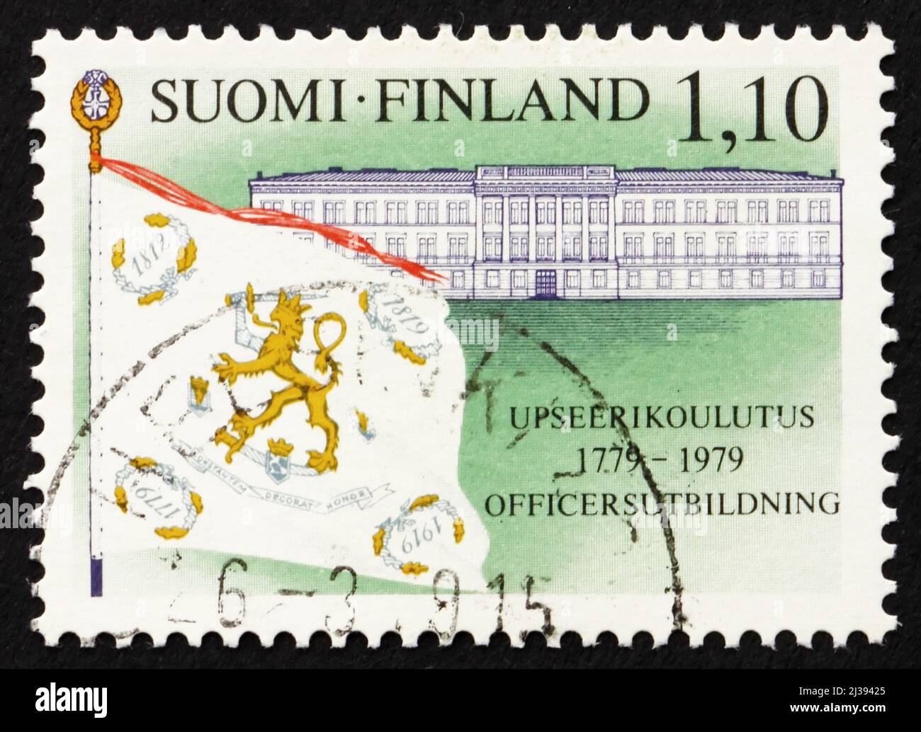FINLAND - CIRCA 1979: a stamp printed in the Finland shows Old School ...