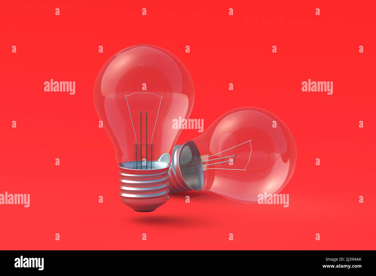 Two energy saving light bulbs hi-res stock photography and images - Alamy