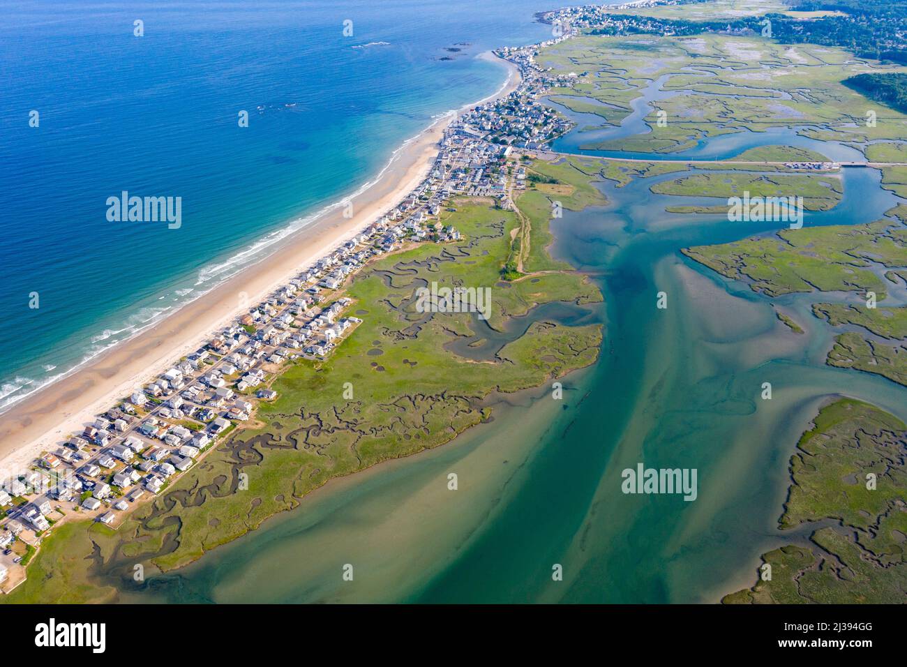 Wells beach maine hi-res stock photography and images - Alamy