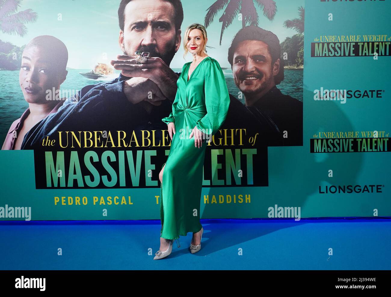 Victoria Browne attending a screening of The Unbearable Weight of ...
