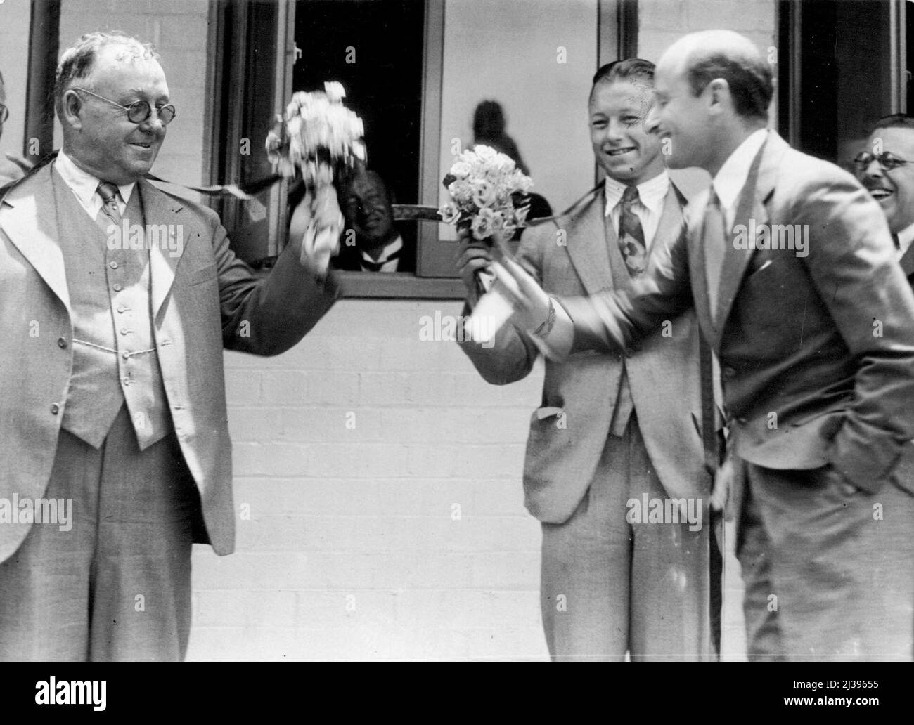 M.G.M. Building Opened - Mr. A. M. Loew, executive vice-president of ...