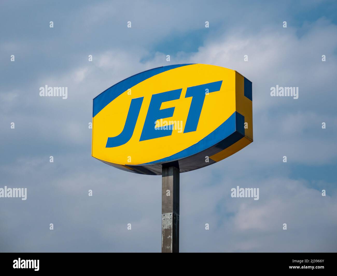 Jet gas sign hi-res stock photography and images - Alamy
