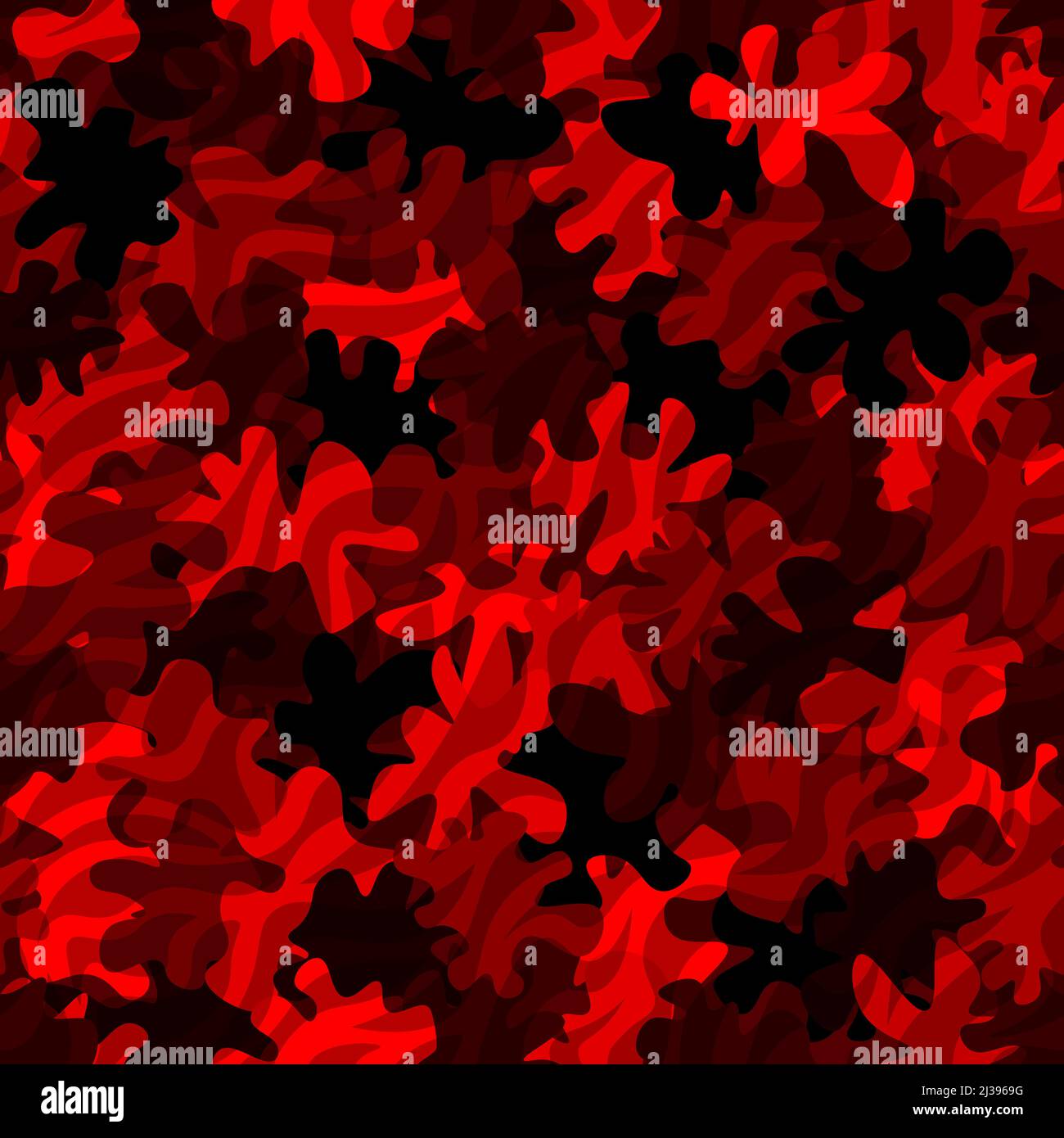 Camouflage red pattern. Decorative clothing style masking camo repeat ...