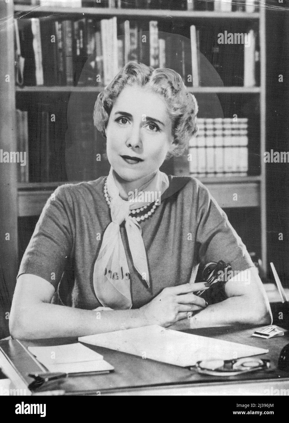 Mrs clare boothe luce Black and White Stock Photos & Images - Alamy