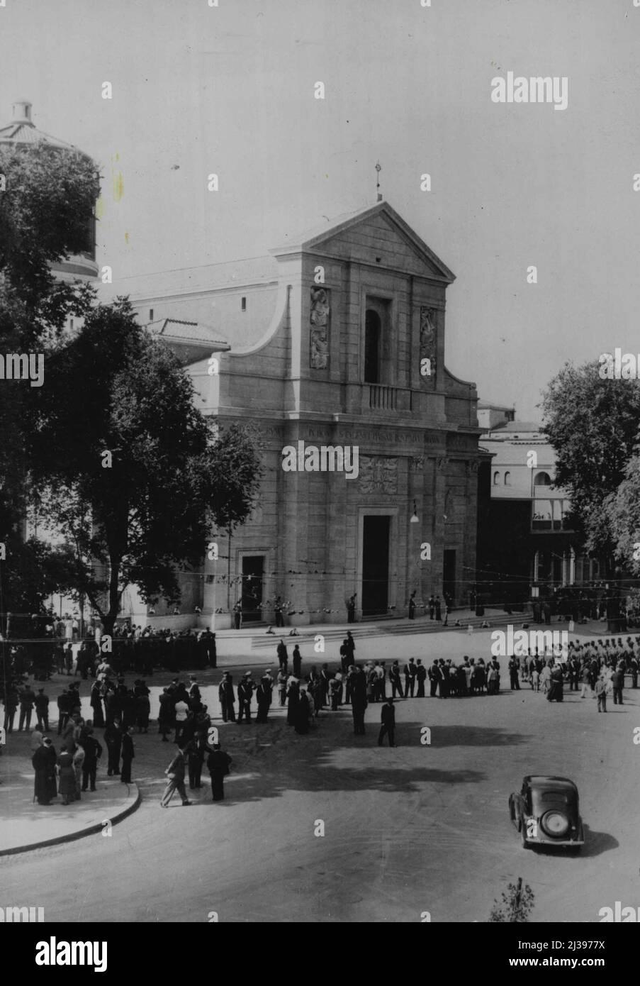 New Church Named in Honour of Pope. The newly consecrated church of St ...