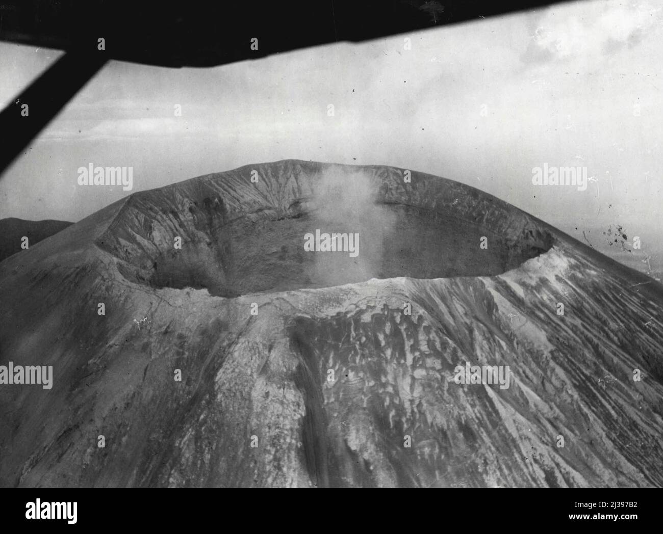 Mount Vesuvius Eruption 1944